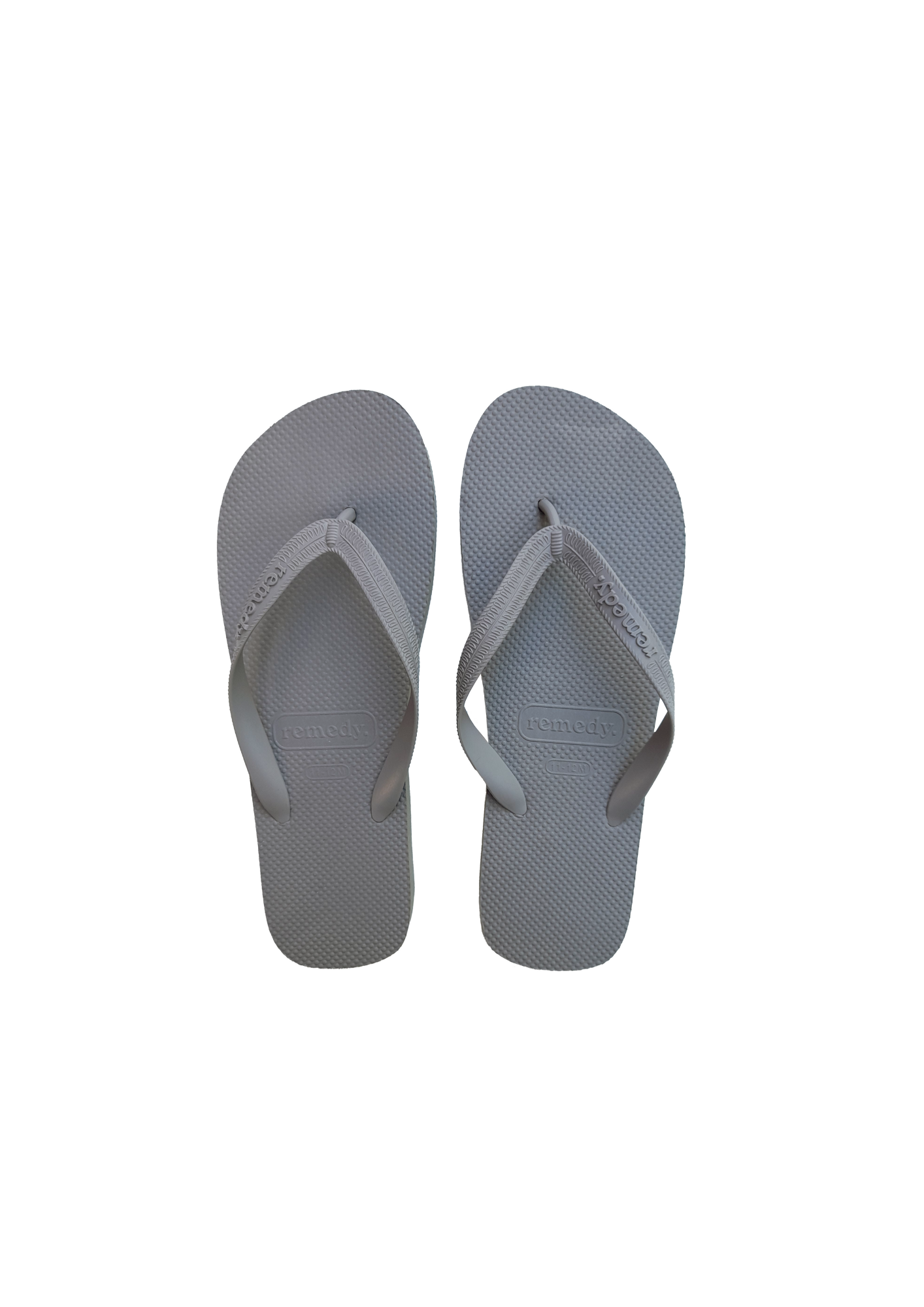 Remedy Clothing | Grey Recycled Thong | Buy Unisex Flip Flops